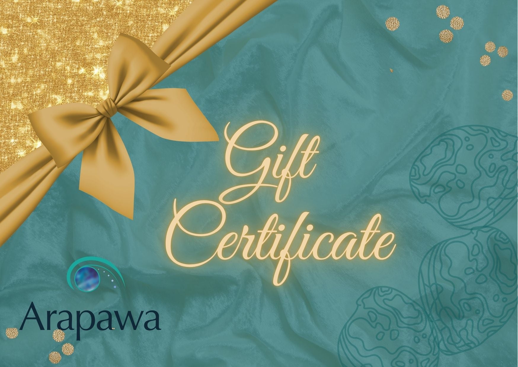Arapawa Blue Pearls | Gift Certificate