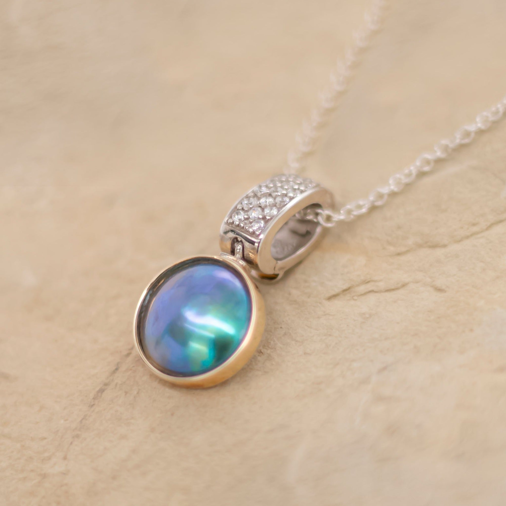 Real Pearl Necklace in NZ | Arapawa Blue Pearls